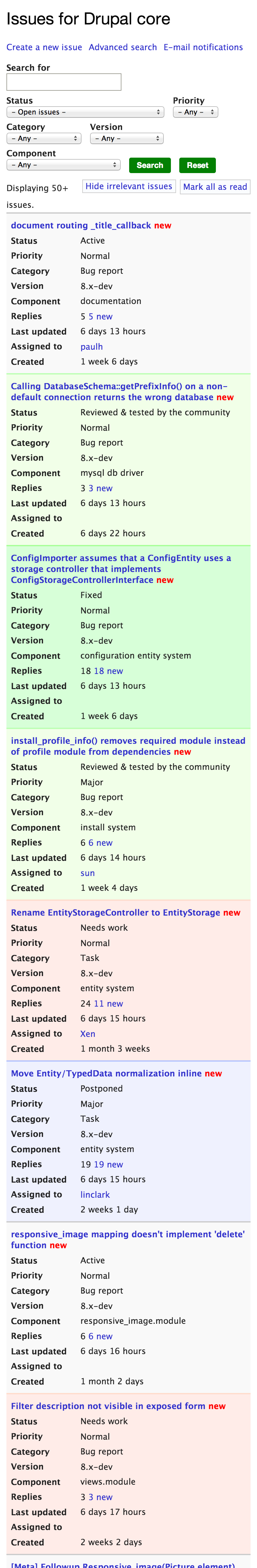 Make tables responsive [#2225355] | Drupal.org